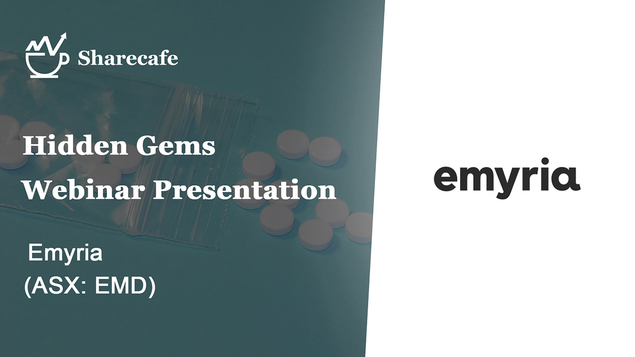 Emyria (ASX: EMD) - Webinar Presentation - ShareCafe