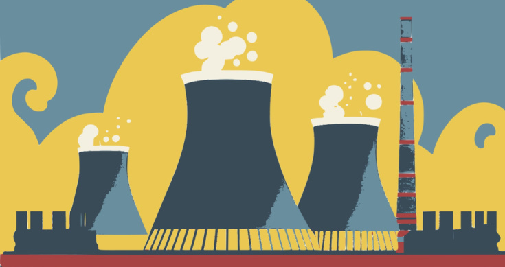Uranium Nuclear Power Plant Diagram
