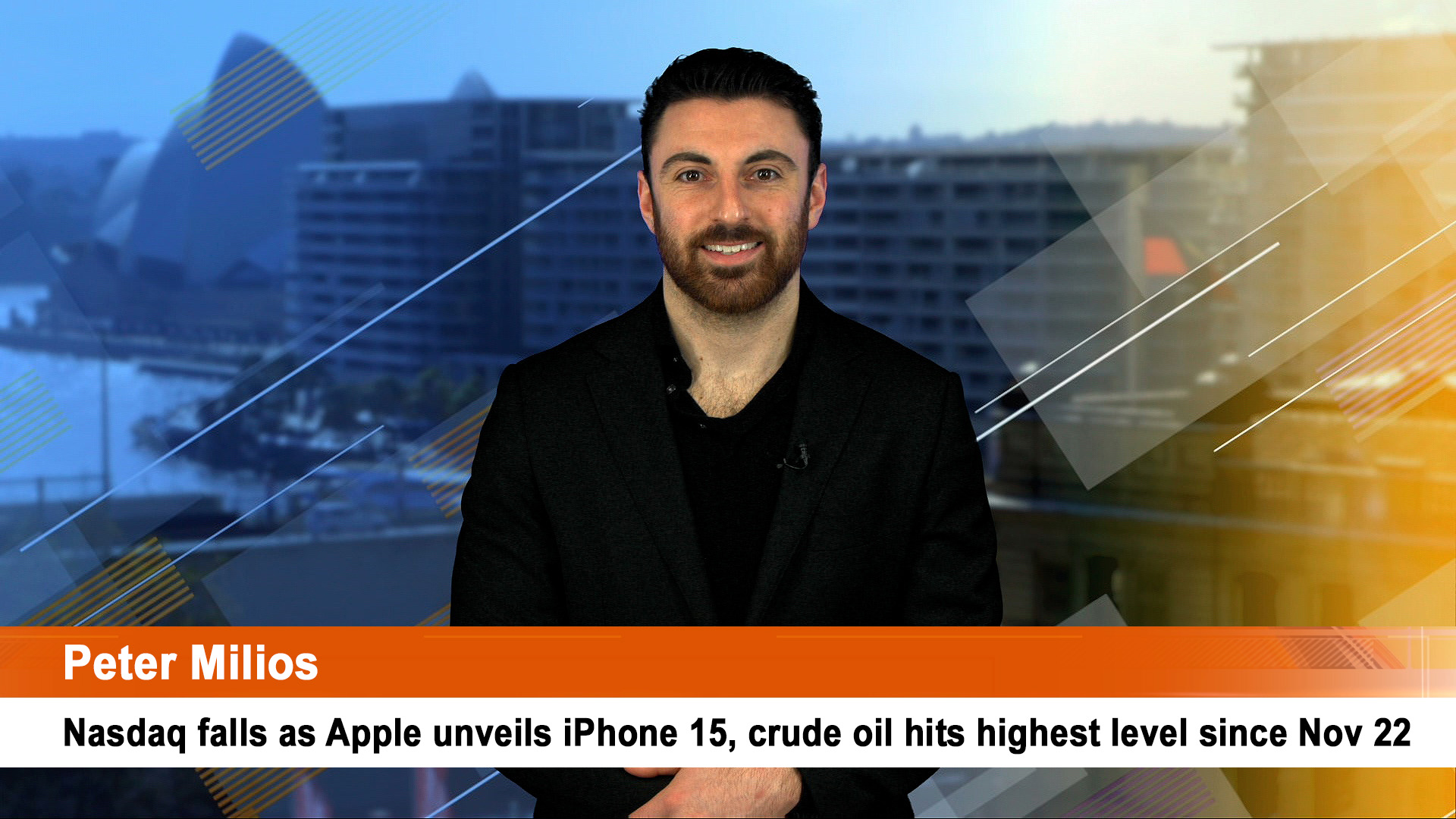 Nasdaq falls as Apple unveils iPhone 15, crude oil hits highest level ...